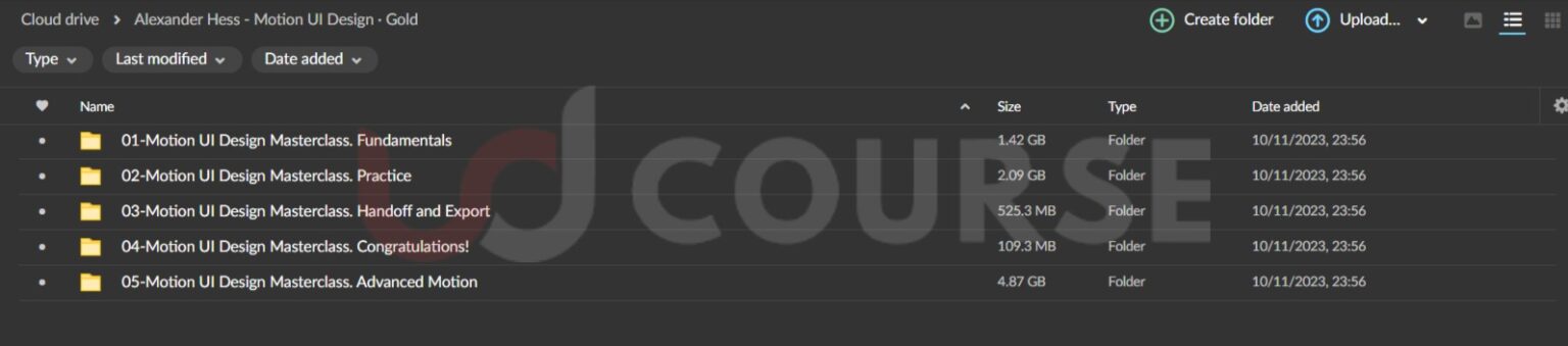 Alexander Hess – Motion UI Design Gold - Udcourse