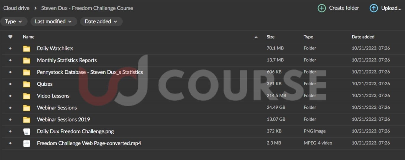 Steven Dux – Freedom Challenge Course - Udcourse