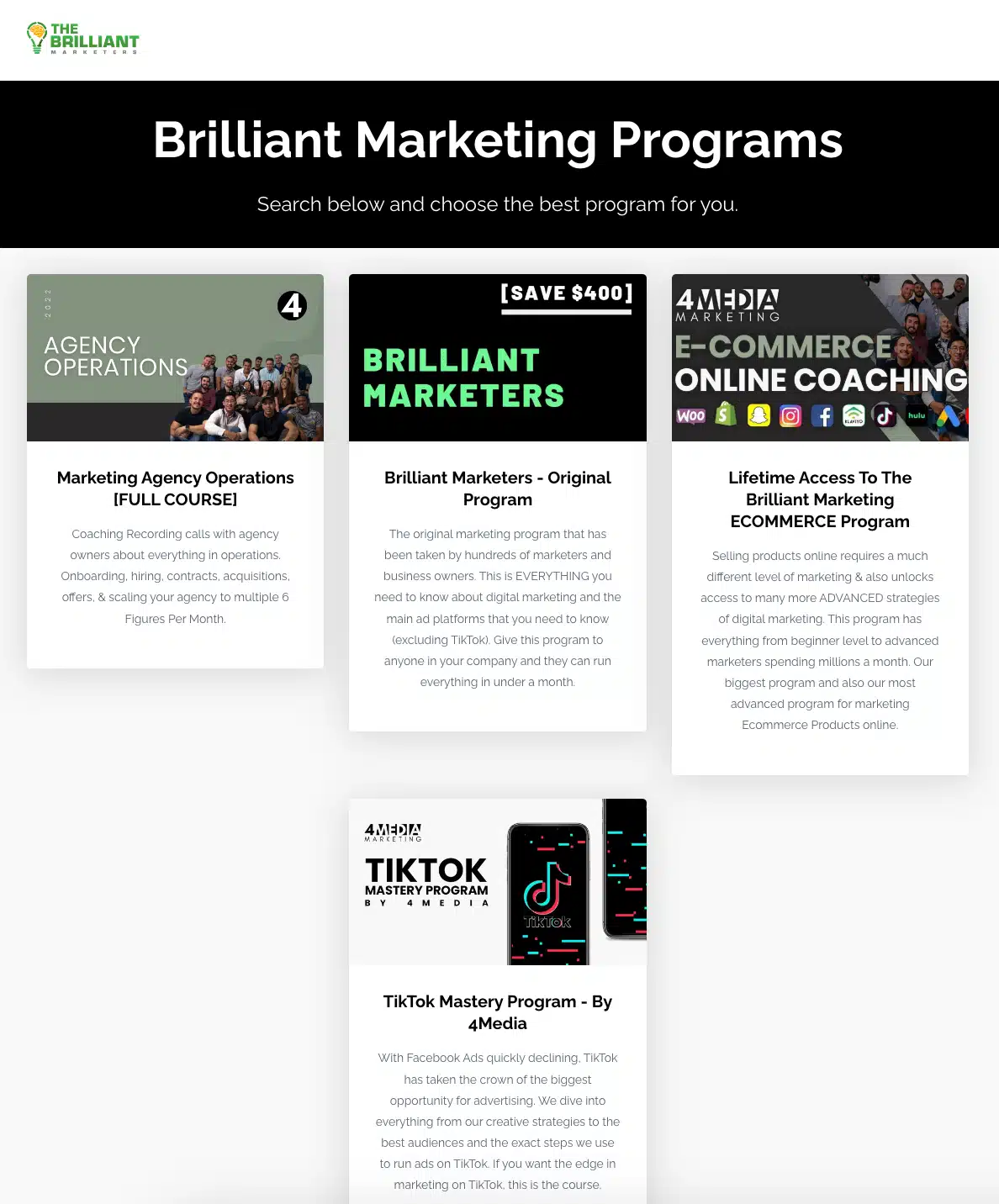Brilliant Marketers – TikTok Mastery Program - Udcourse