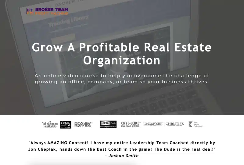 Jon Cheplak – Broker Team Profit Machine - Udcourse