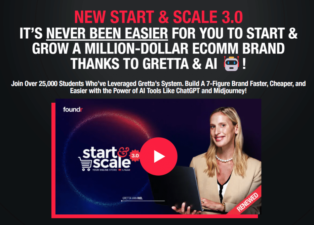 Gretta Van Riel – Start And Scale 3.0 - Udcourse