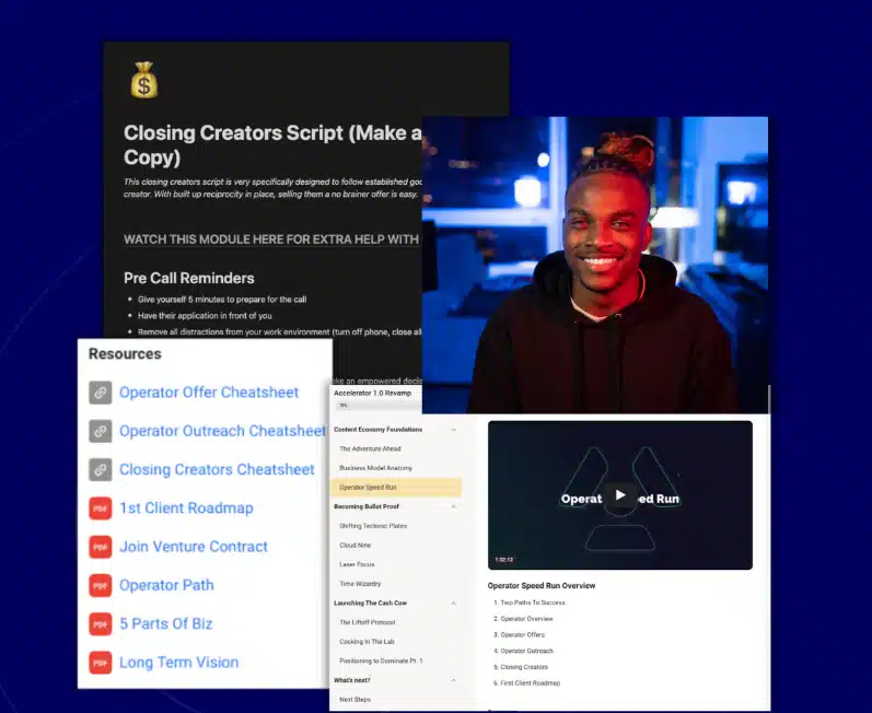 Eddie Cumberbatch – Creator Accelerator - Udcourse