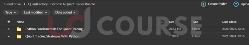 QuantFactory – Become A Quant Trader Bundle - Udcourse