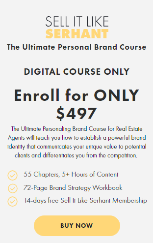 Ryan Serhant – The Ultimate Personal Brand Course