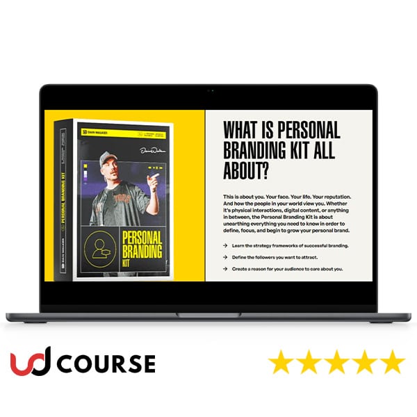 Dain Walker – Personal Branding Kit - Udcourse