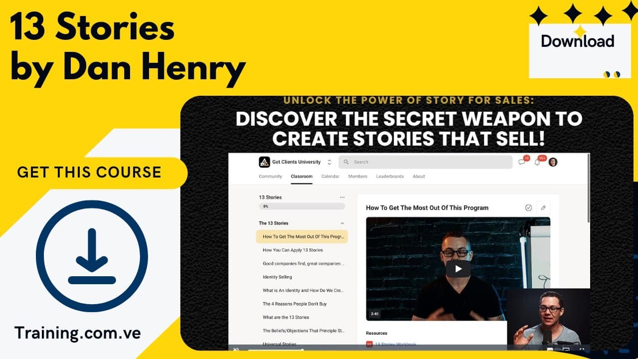 Dan Henry – 13 Stories - Udcourse