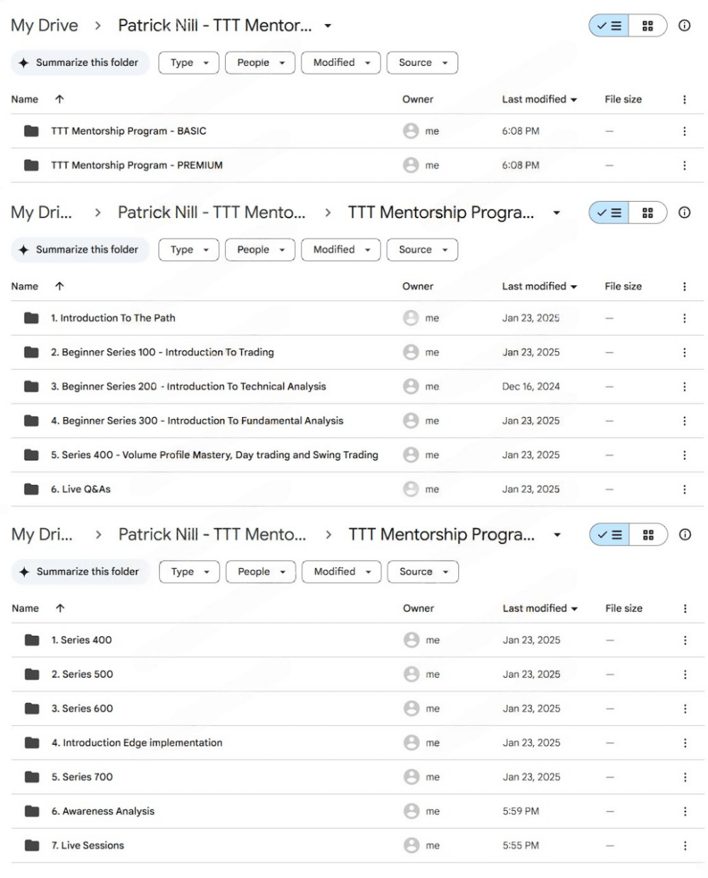 Patrick Nill – TTT Mentorship Program Full Course - Udcourse