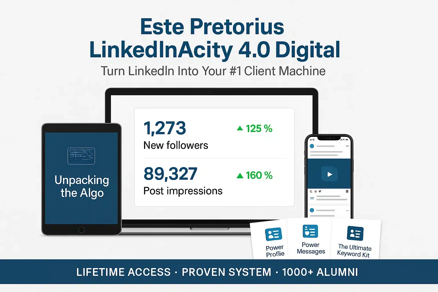 Este Pretorius – LinkedInAcity 4.0 Digital - Udcourse